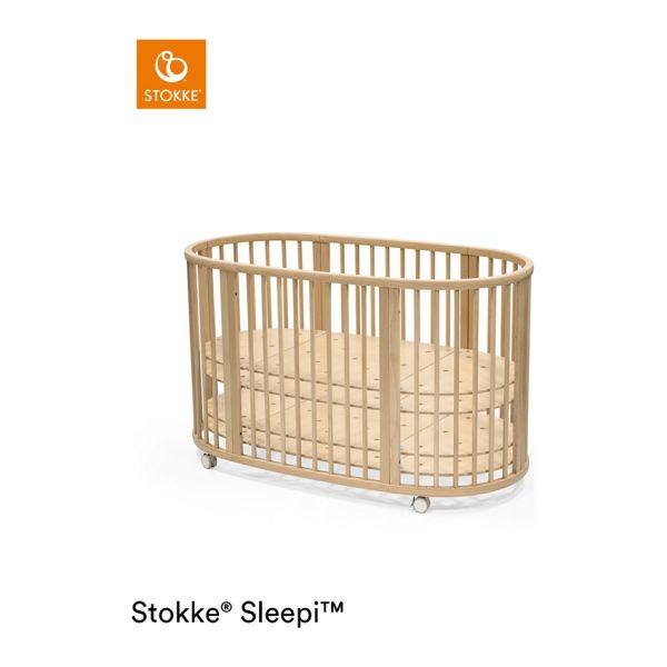 STOKKE® SLEEPI V3™ BED - WHITE - S 74 cm x V 84 cm x D 141 cm