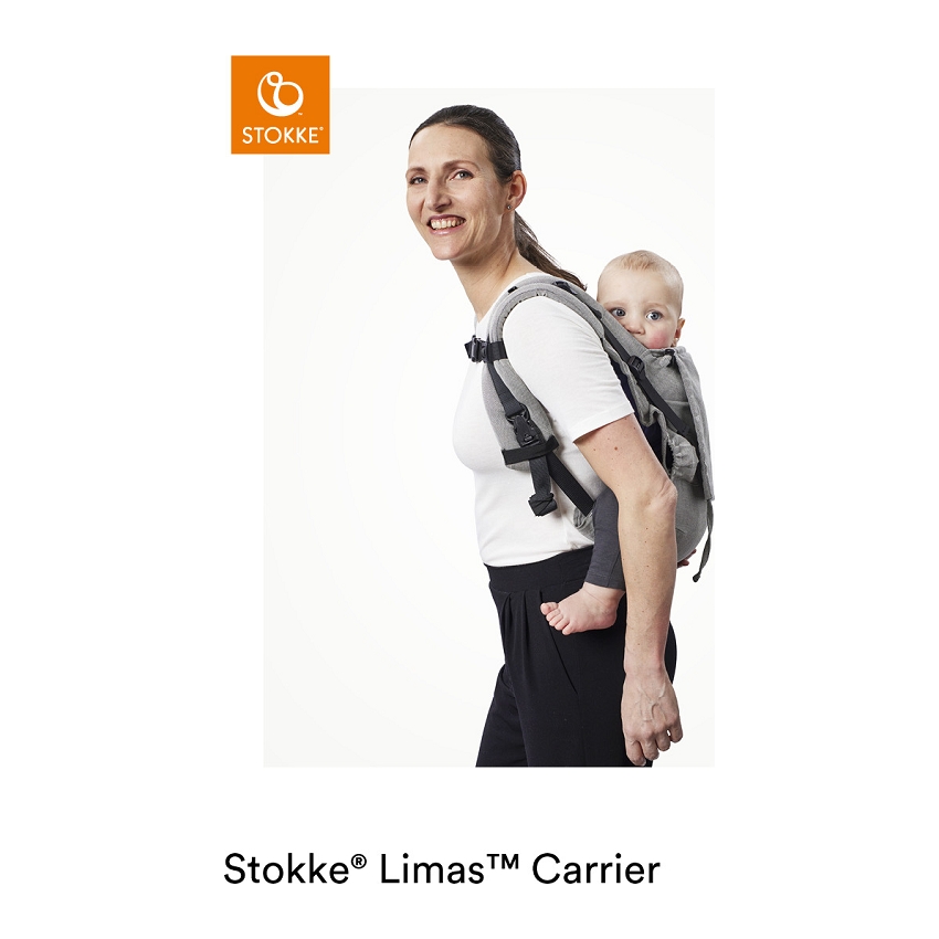 STOKKE® KENGUR LIMAS CARRIER FLEX - GREY MELANGE