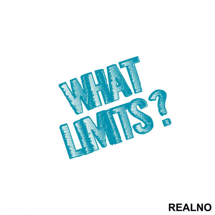 WHAT LIMITS? - TRENING - NALEPNICA