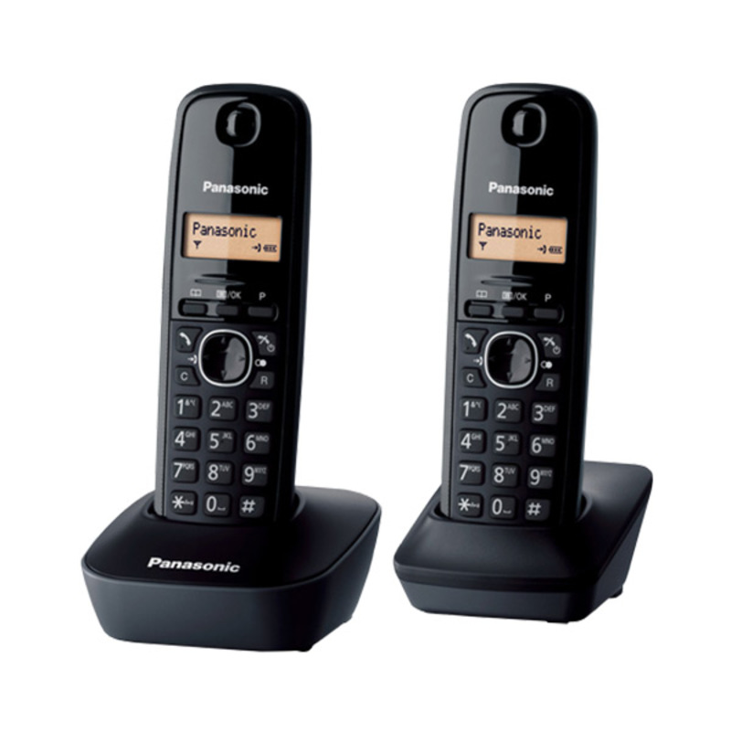 Telefon Panasonic KX-TG 1612 Duo (Crni)