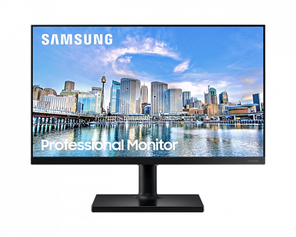 Samsung Monitor LF24T450FQRXEN 24'' IPS 1920x1080 75Hz 5ms, HDMIx2, DP, USB Freesync, pivot, visina, crna (LF24T450FQRXEN)