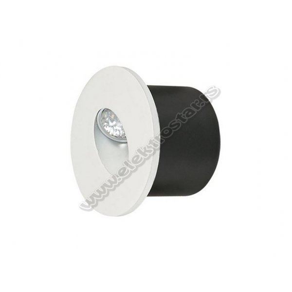 LED UGRADNA L2830-13 3W 3000K BELA OKRUGLA