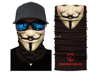 Bandana Marama V For Vendetta Potkapa Maska Model 3