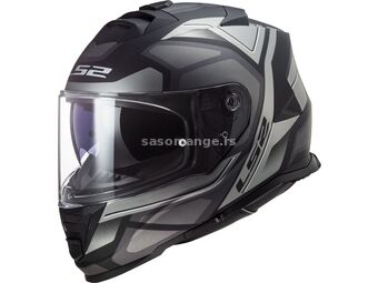 Kaciga LS2 Full Face FF800 STORM FASTER mat titanium sa naoč