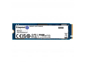 Kingston 500GB M.2 NVMe NV2 (SNV2S/500G) SSD disk PCI Express 4.0