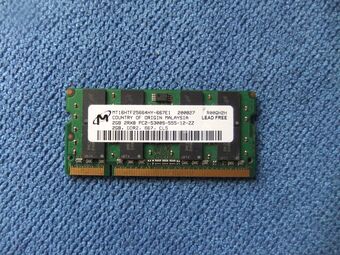 Micron DDR2 memorija 2 GB za lap+GARANCI