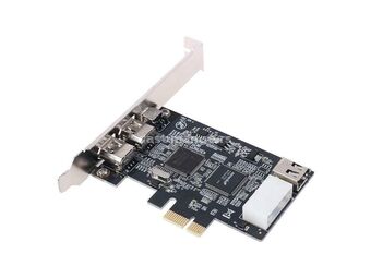 Texas Instruments PCIe firewire 1394 kartica za PC NOVO!