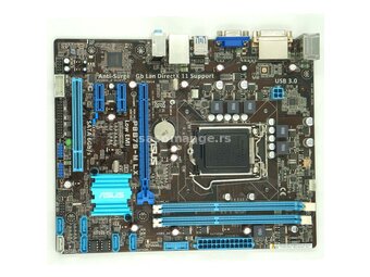 ASUS P8B75-M LX LGA 1155 / DDR3 B75 chipset