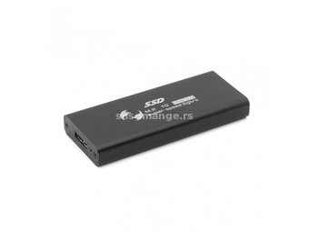 Adapter za eksterni SSD hard disk (HDD) na USB m.2 - crna