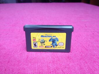 Disney Pixar Monsters INC igra za GameBoy Advance ORIGINAL