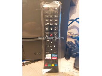 JVC RM-C3338 RMC3338 TV Remote with Prime video, Youtube, Ne