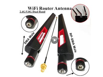 Antena WIFI dualband 2,4 GHz