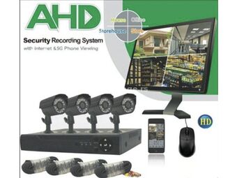Komplet kamera za video nadzor SET 4 KOM AHD Security System