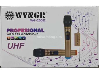 Mikrofon set - bežični mikrofon WVNGR wg 200