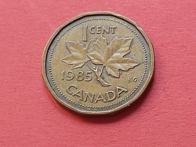 Kanada - 1 cent 1985 god