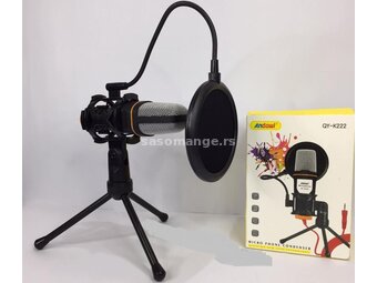 Mikrofon kondenzator Mikrofon QY-K222