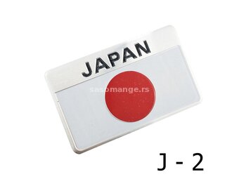 Japan metalni stiker plocica J2