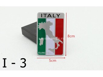 Italy aluminijumski stiker plocica I3