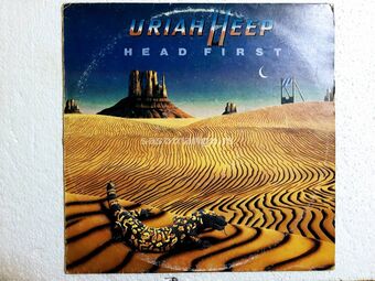 Uriah Heep-Head first LP-vinyl