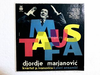 Đorđe Marjanović Kvartet P.Ivanovića-Mustafa LP-vinyl