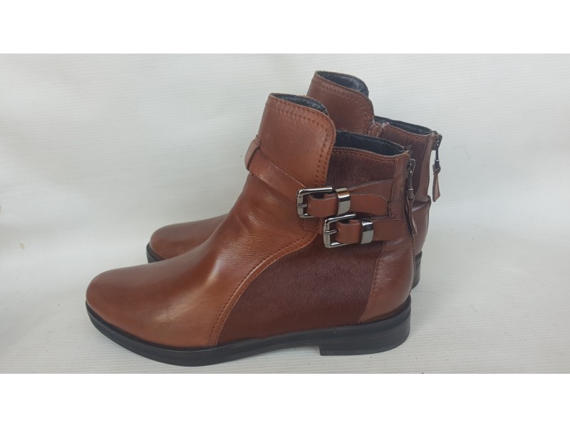 Original NAVYBOOT kozne cizme 5/38/24.5 kao NOVE