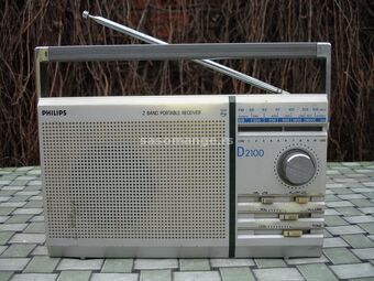 PHILIPS D-2100 - stari radio tranzistor