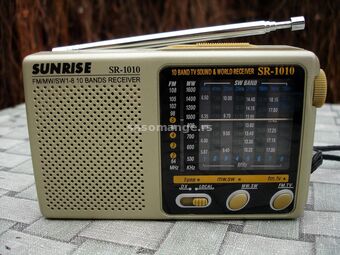 SUNRISE SR-1010 - džepni radio tranzistor