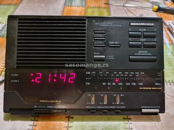 NORDMENDE Strato Clock RR-28 - nemački radio budilnik