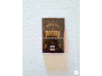 Pantera-Official live 101 proof-kaseta