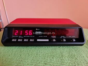 SABA Ultra Clock Z - kvalitetan radio budilnik na struju