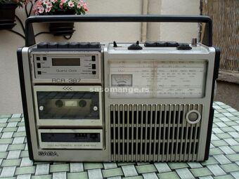 SABA RCR-387 - stari nemački radio kasetofon iz 1980.