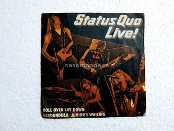 Status Quo Live-Roll over lay down/Gerdundula-vinyl