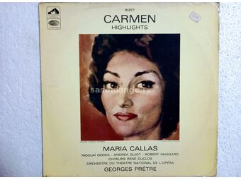 Maria Callas Bizet-Carmen highlight LP-vinyl