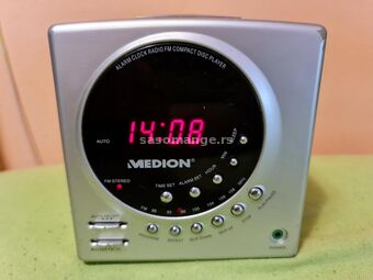 MEDION MD-42449 - radio sat, budilnik i CD plejer