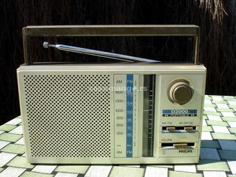 PHILIPS D-2000 - stari radio tranzistor