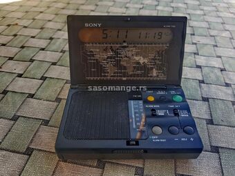 SONY ICF-C1000 - world time clock radio