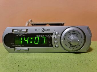 IDEEN WELT K-22 - stoni radio sat - budilnik na struju