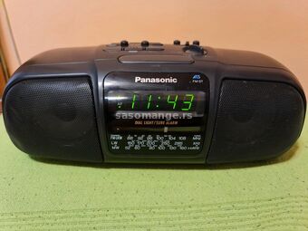 PANASONIC RC-X230 - stereo radio sat - budilnik na struju