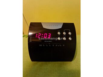 LCD Radio Clock KH-40 - radio budilnik na struju