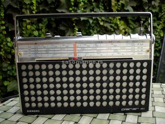 SIEMENS Planar 411 - radio tranzistor iz 1974.