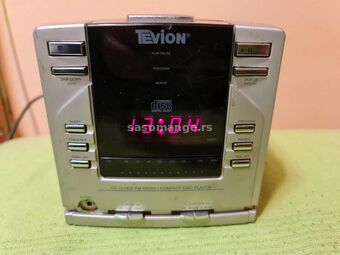 TEVION MD-7815 - stereo radio budilnik-CD