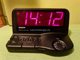 WATSON UR-4524 - radio sat-budilnik na struju