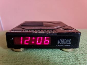 DIGITAL Clock 9208 - radio budilnik na struju