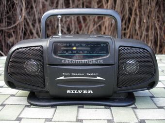 SILVER 16K- mali stereo radio tranzistor