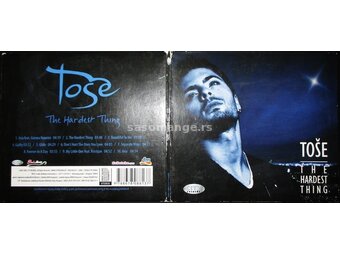 Tose Proeski- The Hardest Thing CD (2009)