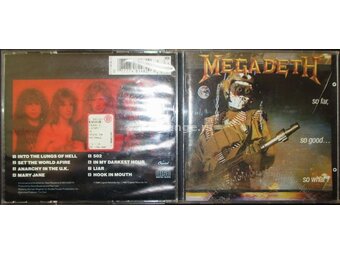 Megadeth-So Far,So Good,So What? Made in Italy Original (198