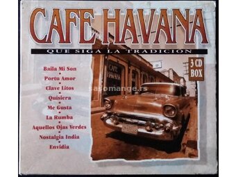 Various-Cafe Havana-Que Siga La Tradicion3xCD Europe (1999)