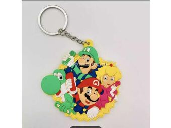 Super Mario druzina 4 in 1 privezak za kljuceve-NOVO