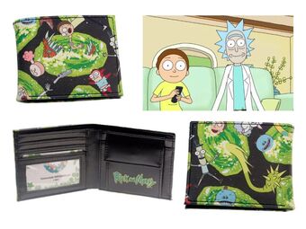 Novcanik Rick And Morty Wallet Model 1