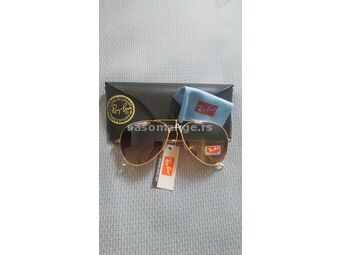 Ray Ban Suncane Naocare Aviator Brown